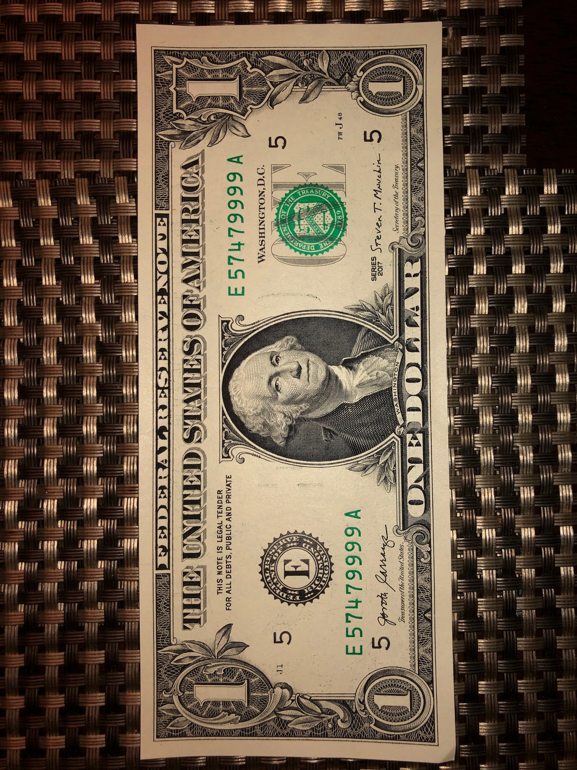 2017 Dollar Bill With 4 Numbers In A Row Etsy 2017-dollar-bill-with-4-numbers-in-a-row-etsy