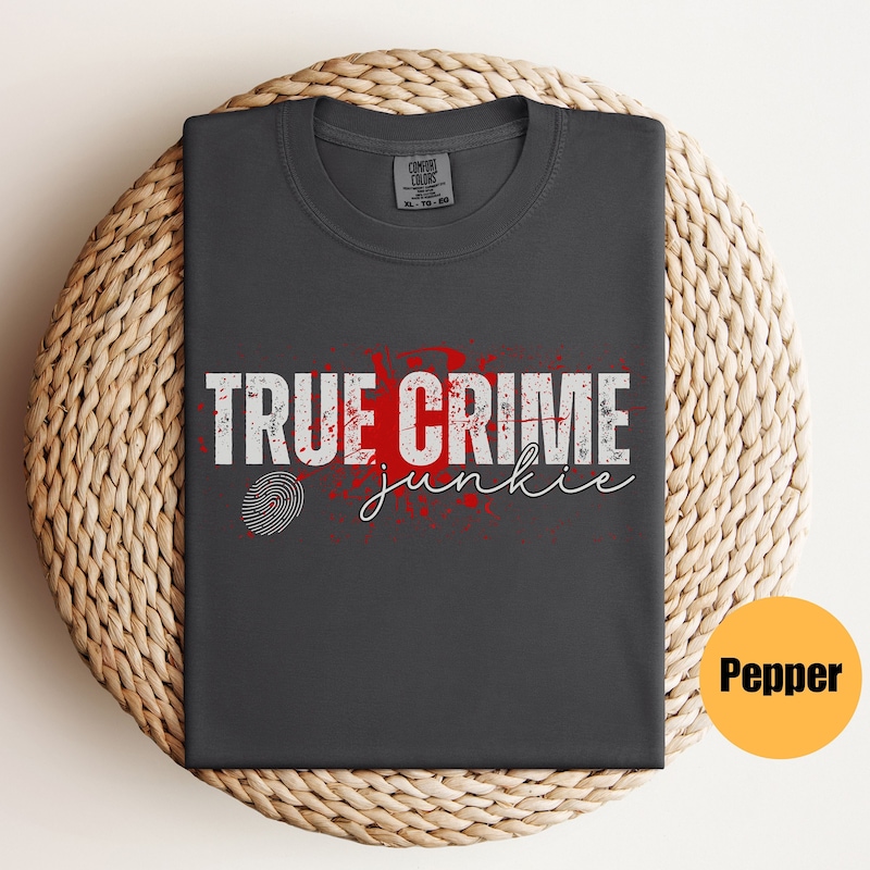 True Crime Shirt - Etsy