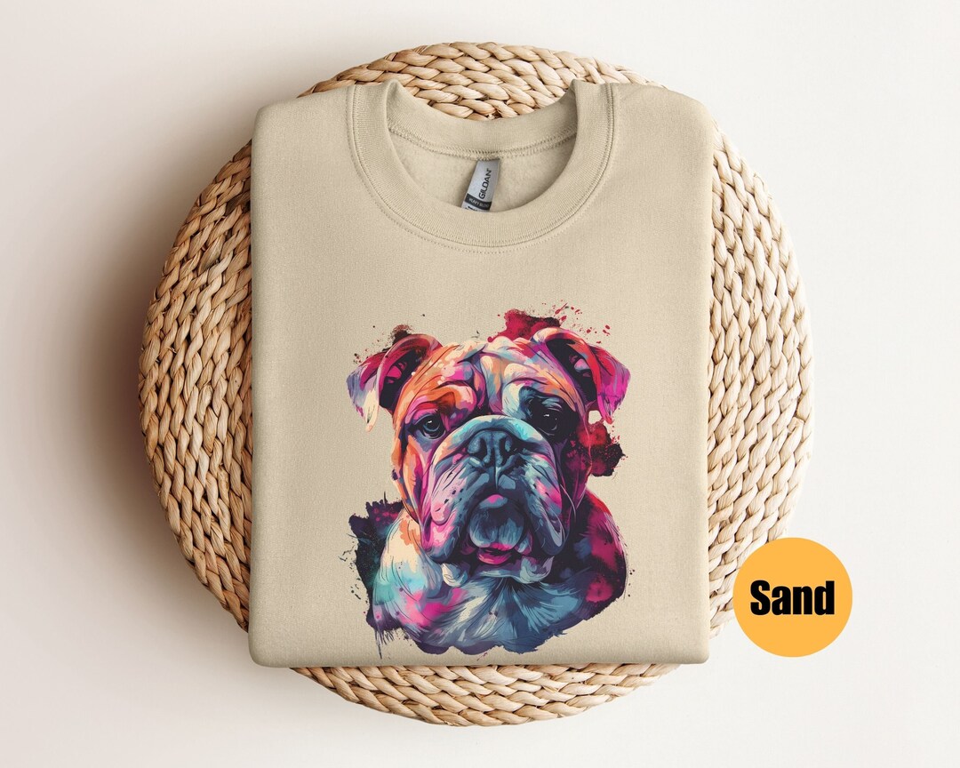 English Bulldog Sweatshirt English Bulldog Gifts for Her Dog Person Dog ...