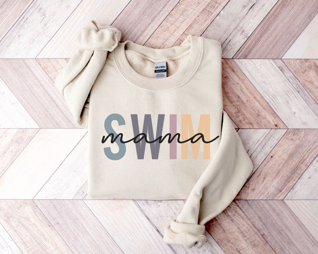 Swim Mom Sweatshirt Swim Team Mom Shirt Swimmer Mom Gift Swim Mom ...
