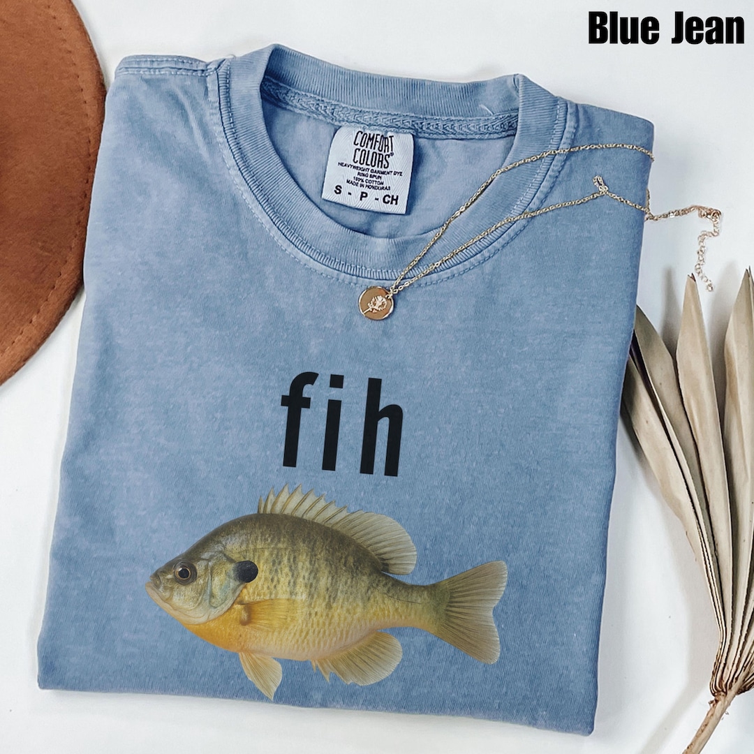 Fih Fish Meme Shirt - Stupid Meme Shirt, Funny Meme Shirt, Brain Rot ...