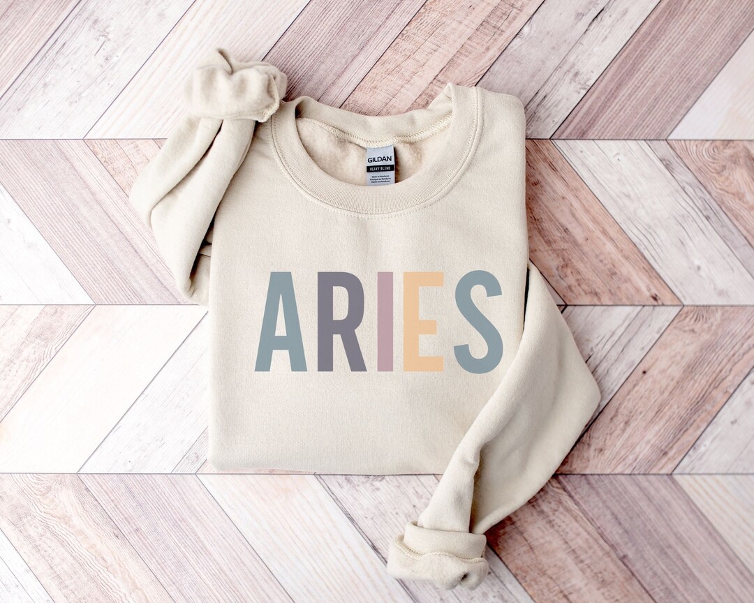 Aries Sweatshirt | Aries Shirt | Birthday Gifts | Aries Crewneck ...