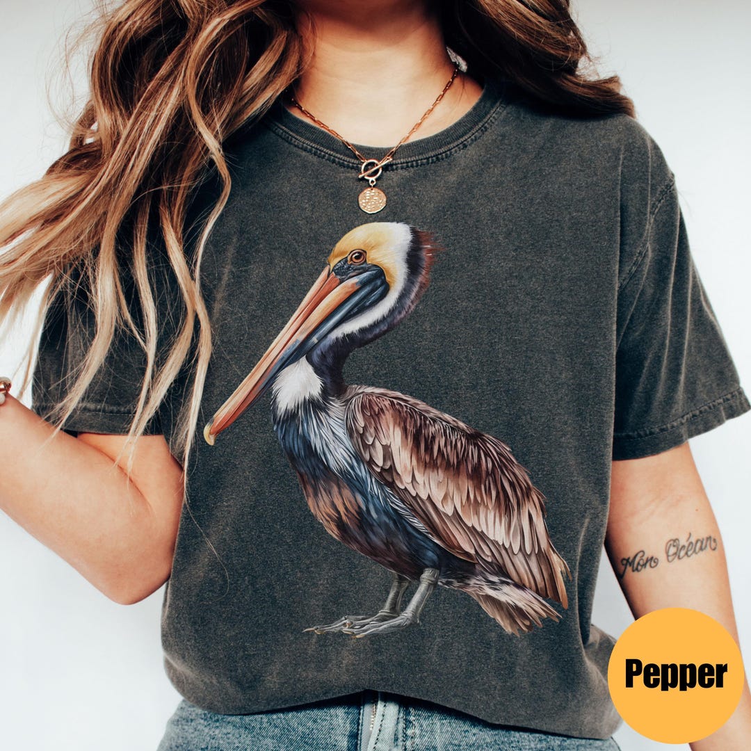 Vintage Pelican Comfort Colors® Shirt, Pelican Tee, Pelican Gift ...