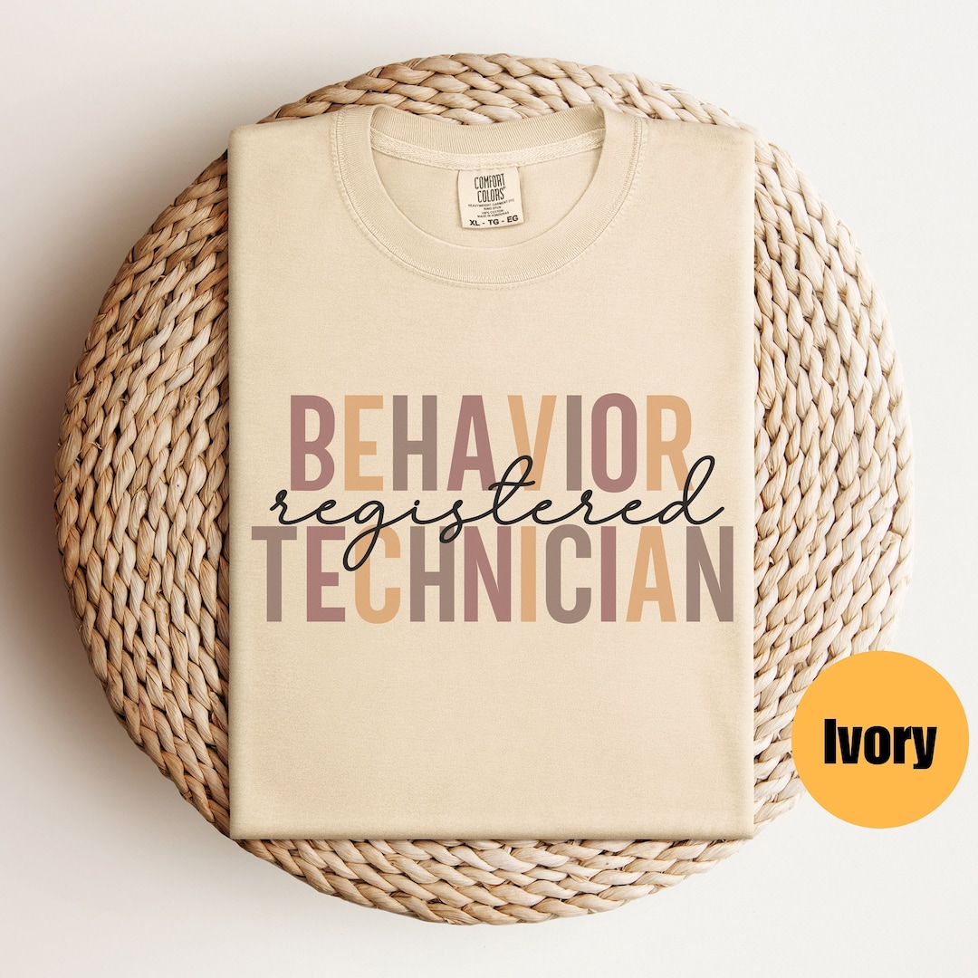 Registered Behavior Technician Shirt Aba Appreciation Personalized ...