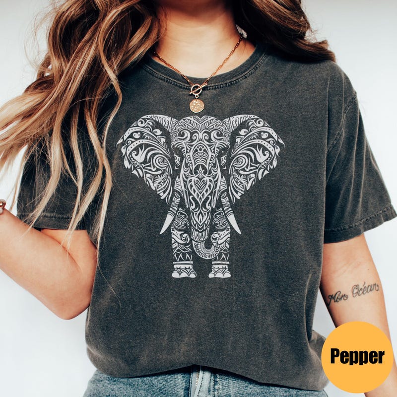 Elephant Shirt - Etsy