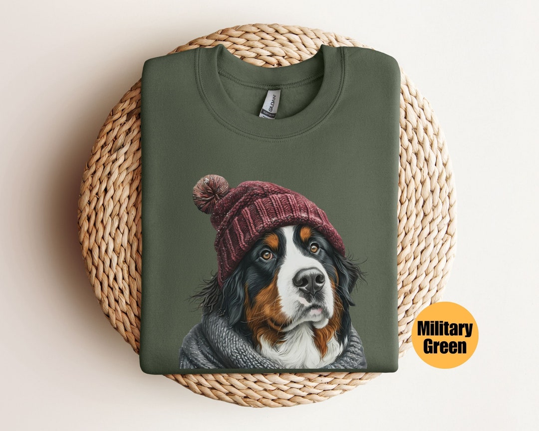 Bernese Mountain Dog Sweatshirt | Berner Mama Crewneck Sweater | Dog ...