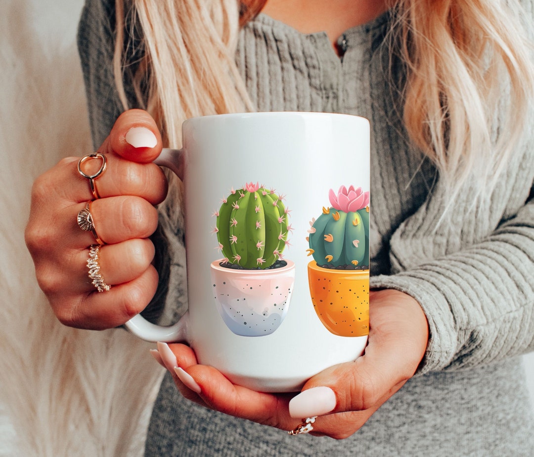 Cactus Coffee Mug | Cacti Mug | Funny Coffee Mug | Cute Cactus Mug | Cactus Gifts | Best Friend ...