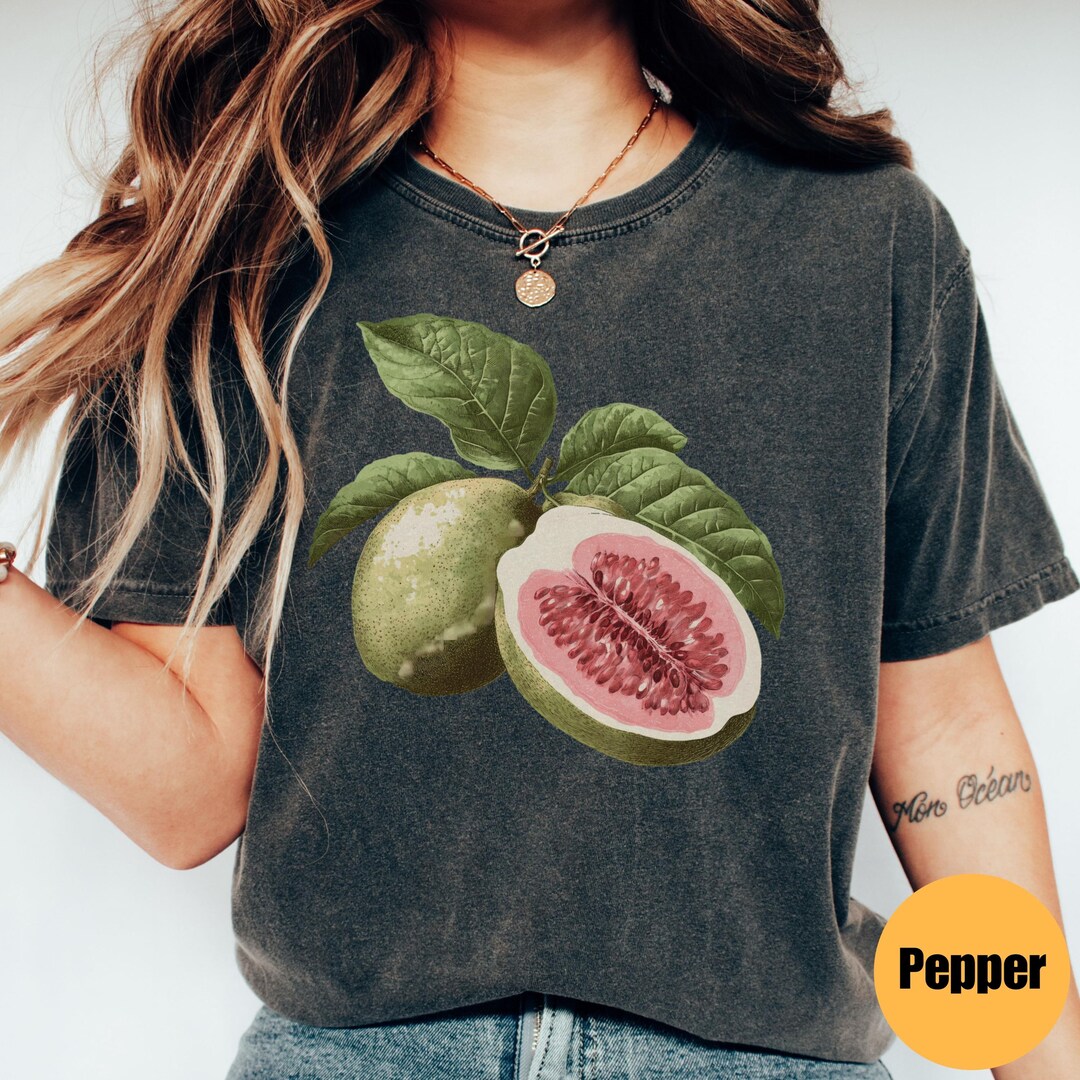 Guavas Retro Graphic Comfort Colors® Shirt, Vintages Guavas Label T ...