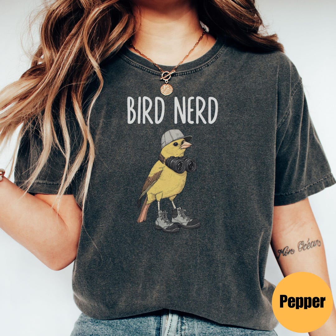 Bird Nerd Shirt, Bird Lover Shirt, Funny Bird Watcher Shirt, Twitcher ...