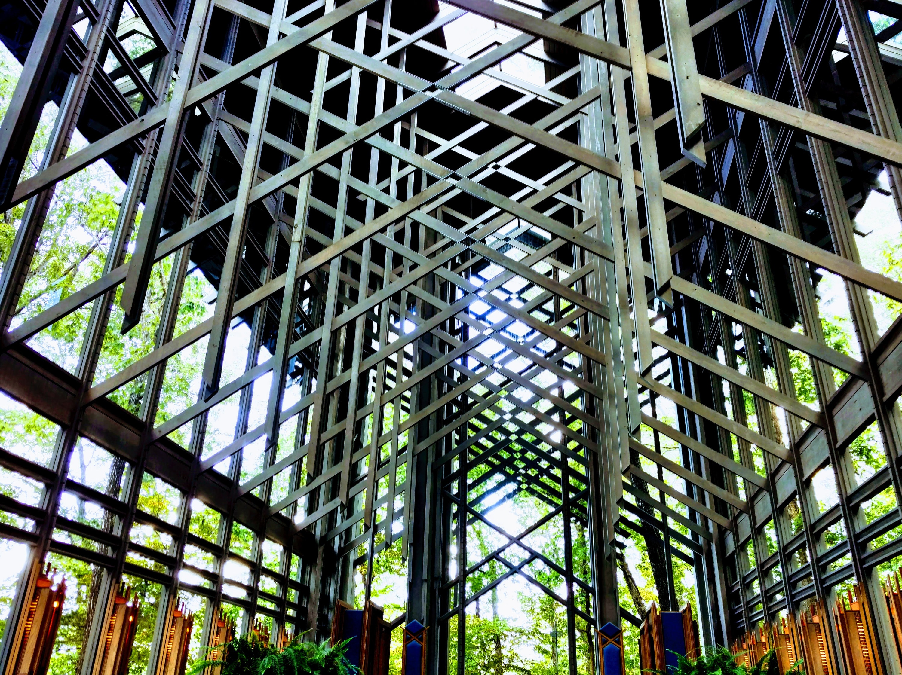 Thorncrown Chapel - Interior - Etsy