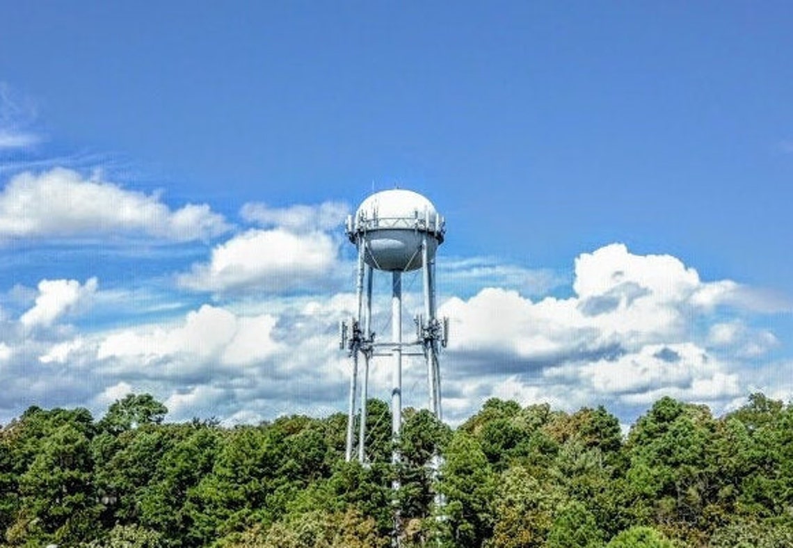 Aerial View Water Tower - Etsy