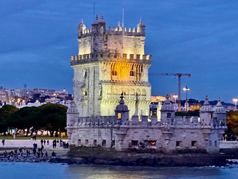 Original Color Photograph - Belem Tower - Lisbon, Portugal - Etsy