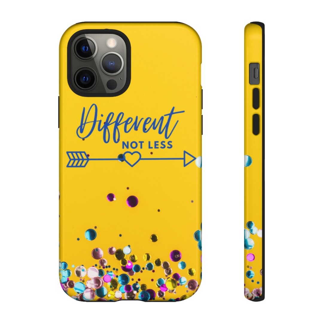 IPhone 12 Different Not Less Down Syndrome Awareness Cell Phone Tough ...