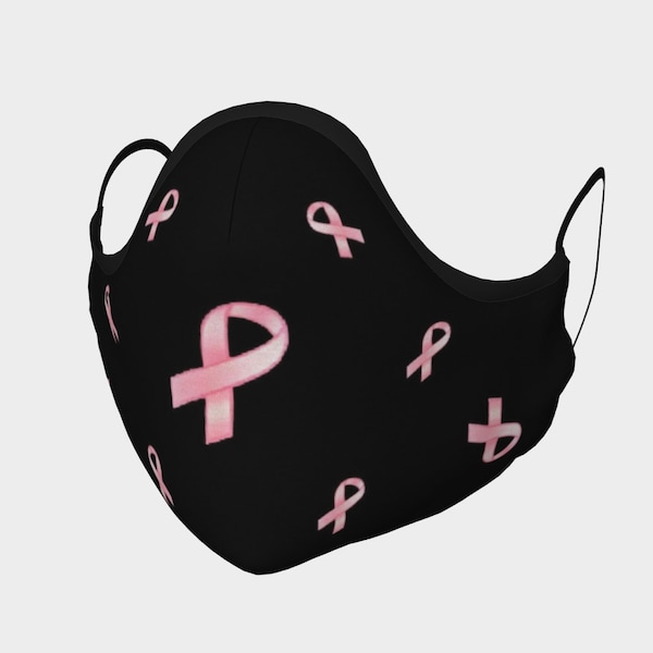 Breast Cancer Mask - Etsy