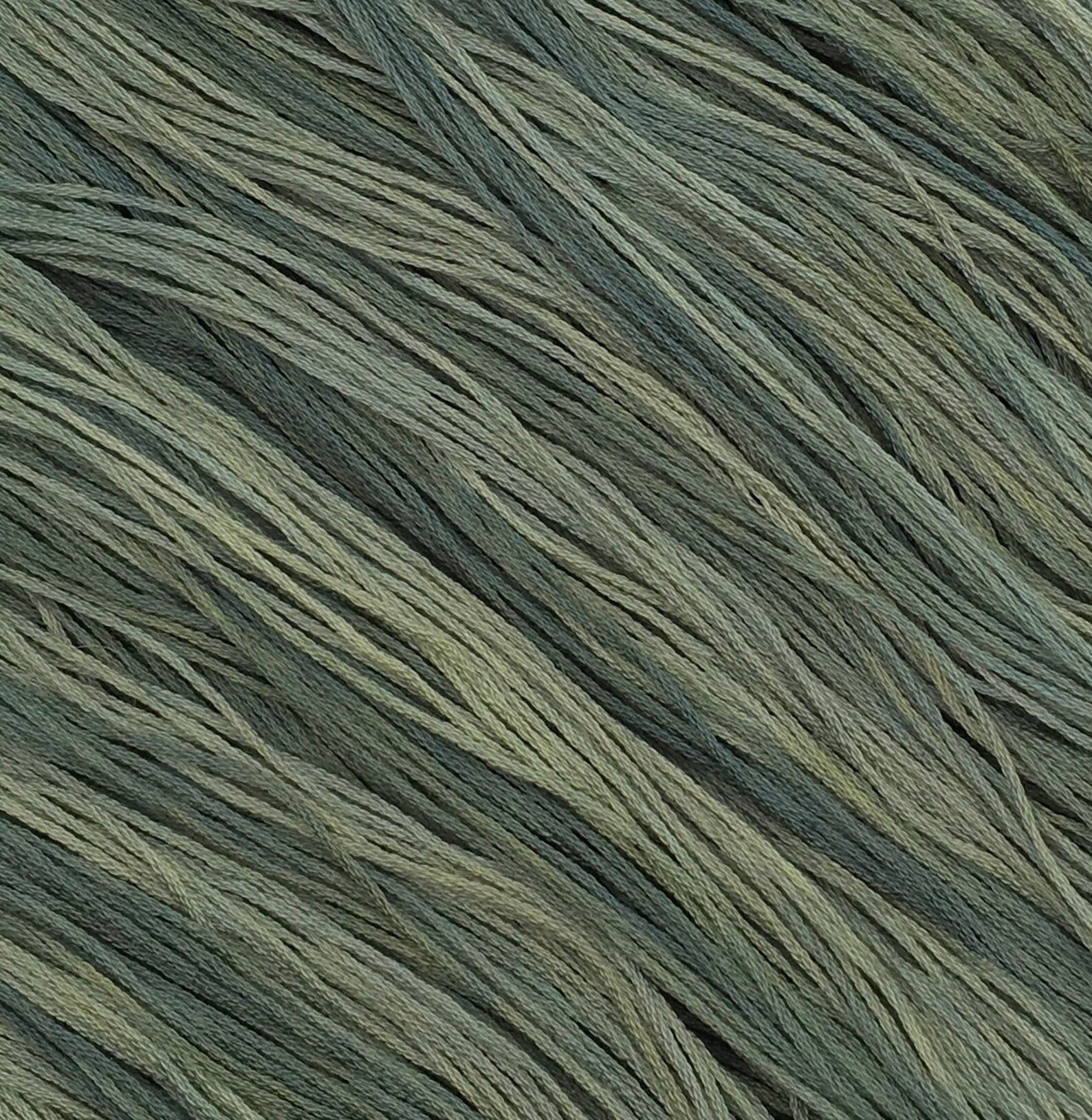 Sage Leaves Hand-dyed DMC Cotton Floss Variegated Thread | Etsy