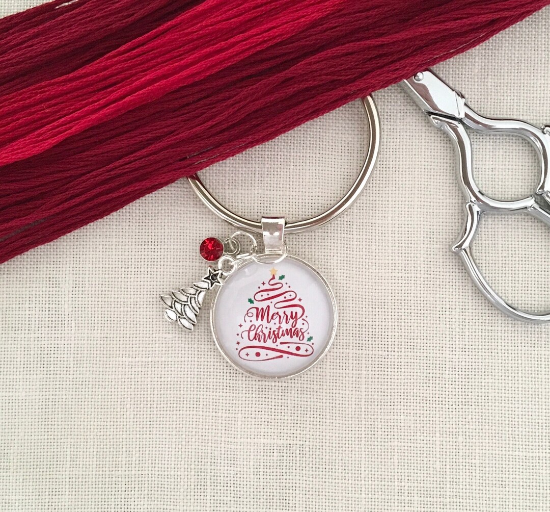 Merry Christmas Tree Thread Keep - Etsy