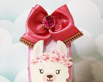 Llama Party Handle Favor Box Personalized Candy Box Treat - Etsy