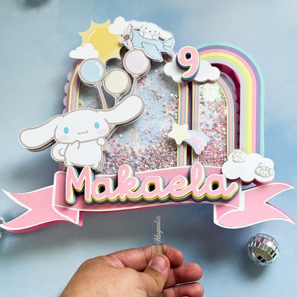 Cinamonroll Cake Topper - Etsy