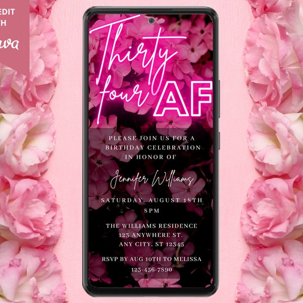 34th Birthday - Etsy