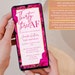 Digital Thirty Three AF 33rd Birthday Party Invitation, Electronic Text ...
