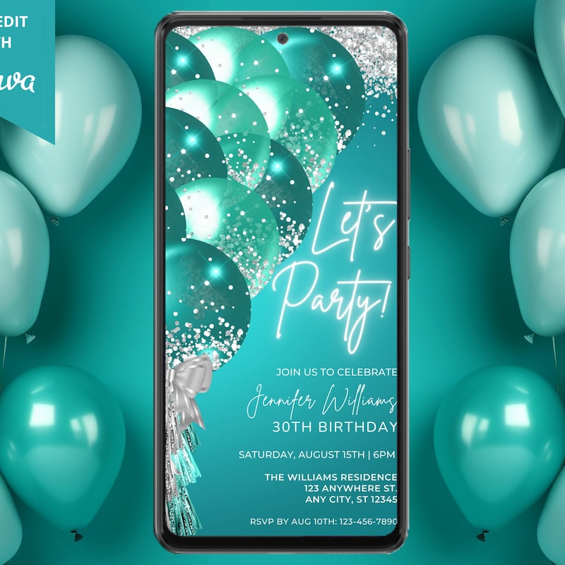 Turquoise Party - Etsy