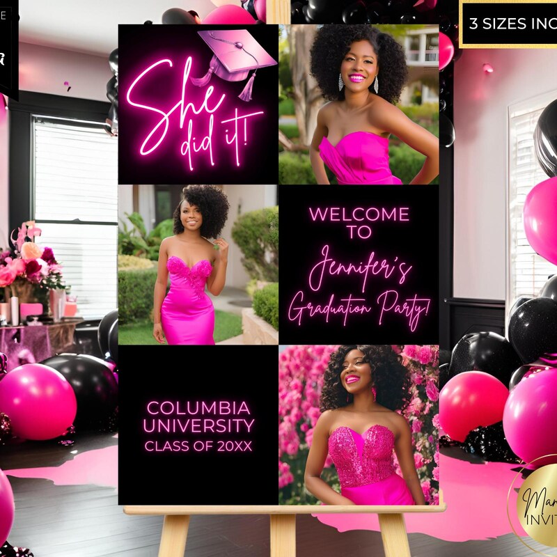 Pink Graduation - Etsy