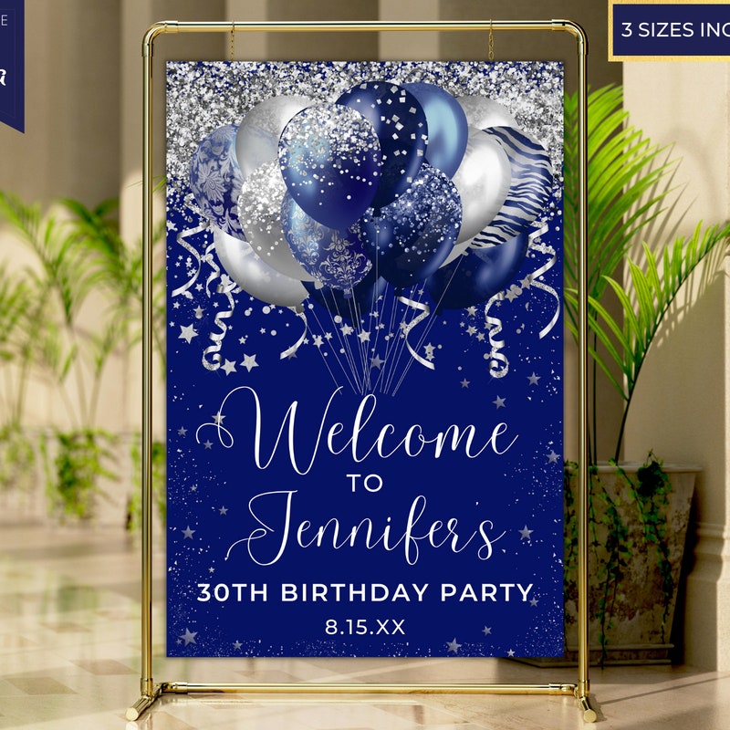 Birthday Party Sign - Etsy