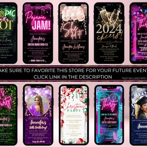 Digital Triple Graduation Party Photo Template Invitation, They Did It ...