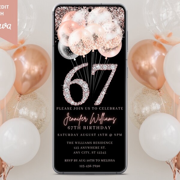 67th Birthday - Etsy