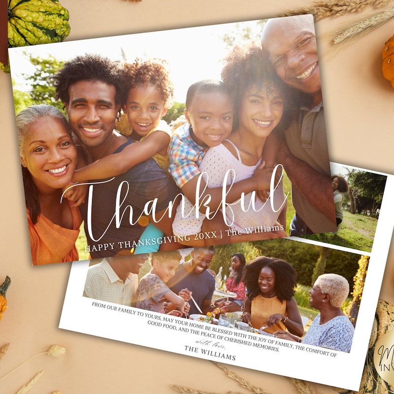 Thanksgiving Cards - Etsy