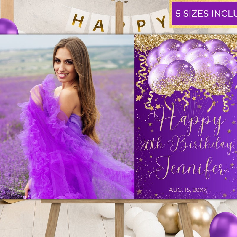 Happy Birthday Sign - Etsy