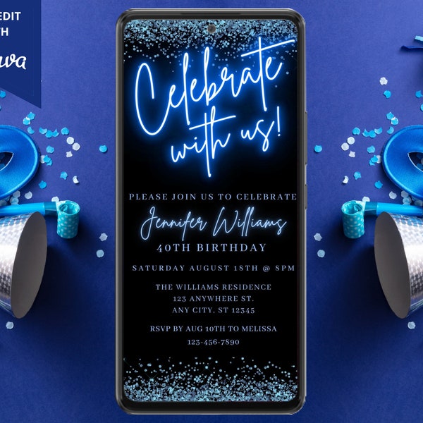 Come Celebrate With Us Invitation - Etsy