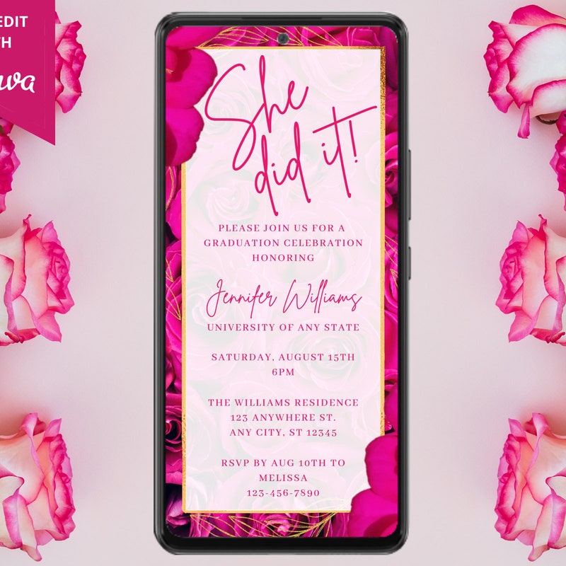 Pink Graduation - Etsy