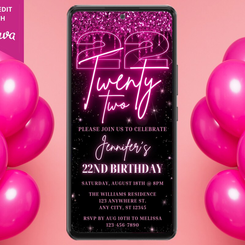 22nd Birthday Decorations - Etsy