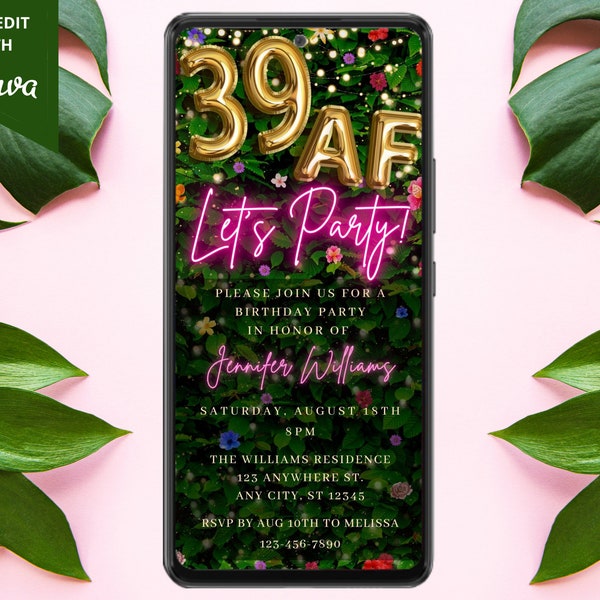 39th Birthday - Etsy