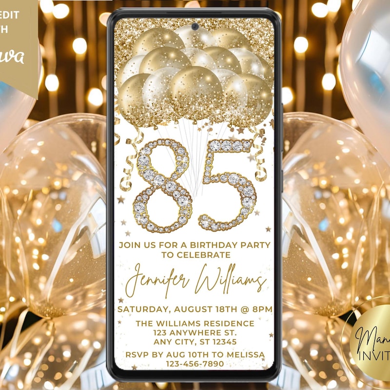 85th Birthday - Etsy