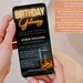 Digital Men's Birthday Getaway Weekend Whiskey Itinerary Invitation ...