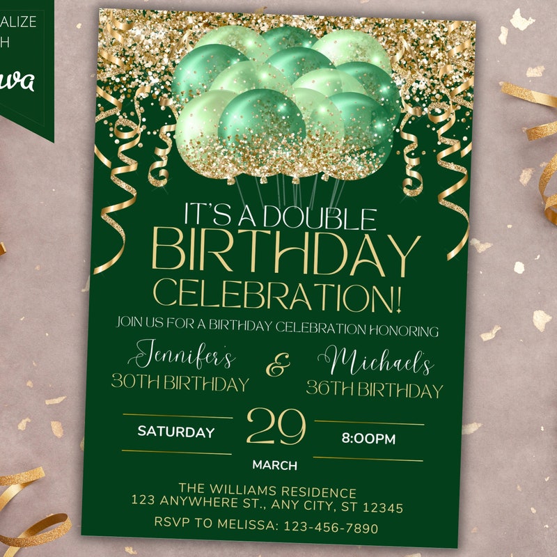 Joint Birthday - Etsy