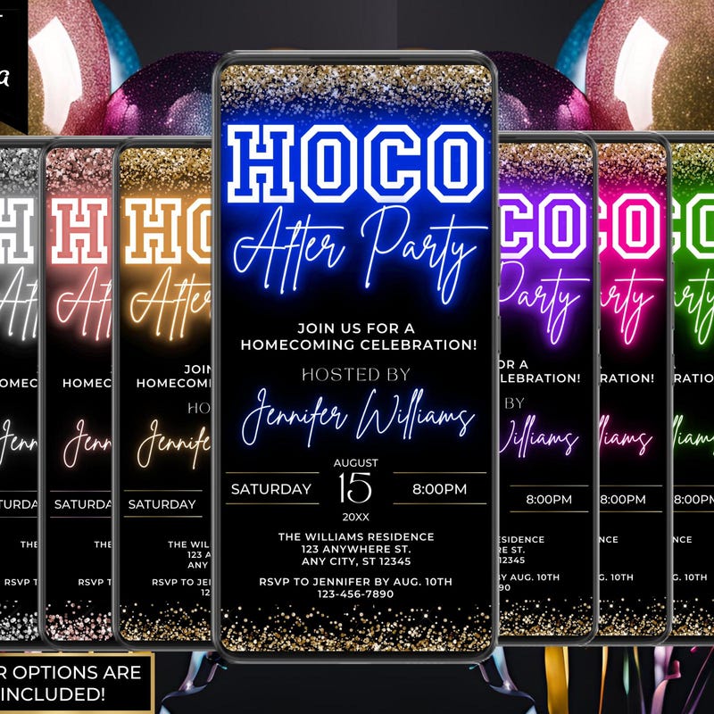 Hoco 2025 Invitations - Etsy