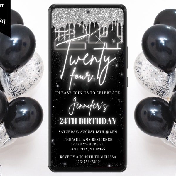 24th Birthday - Etsy