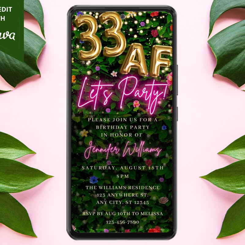 33 Birthday Ideas Women Party - Etsy