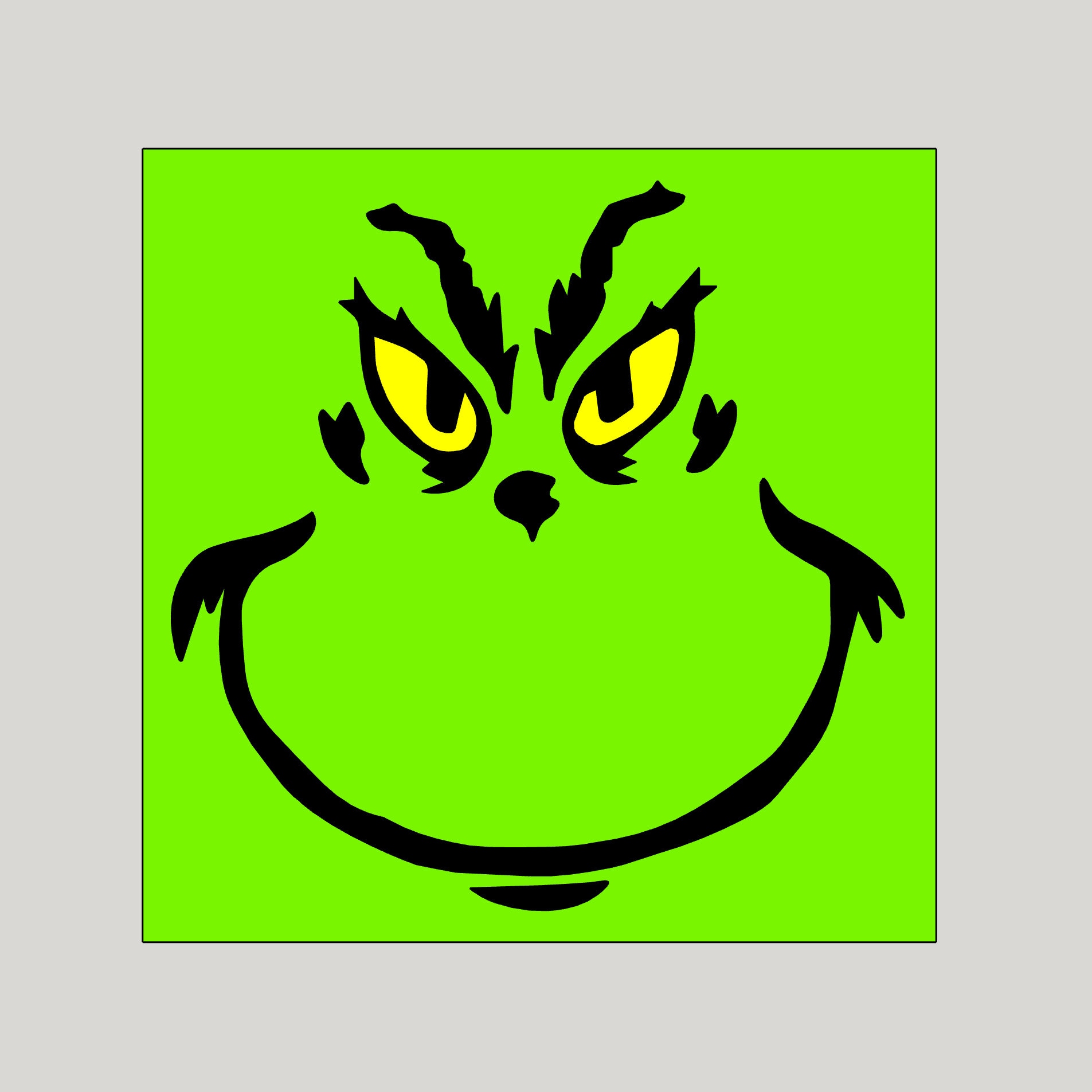 Grinch Rubber Stamps - Etsy