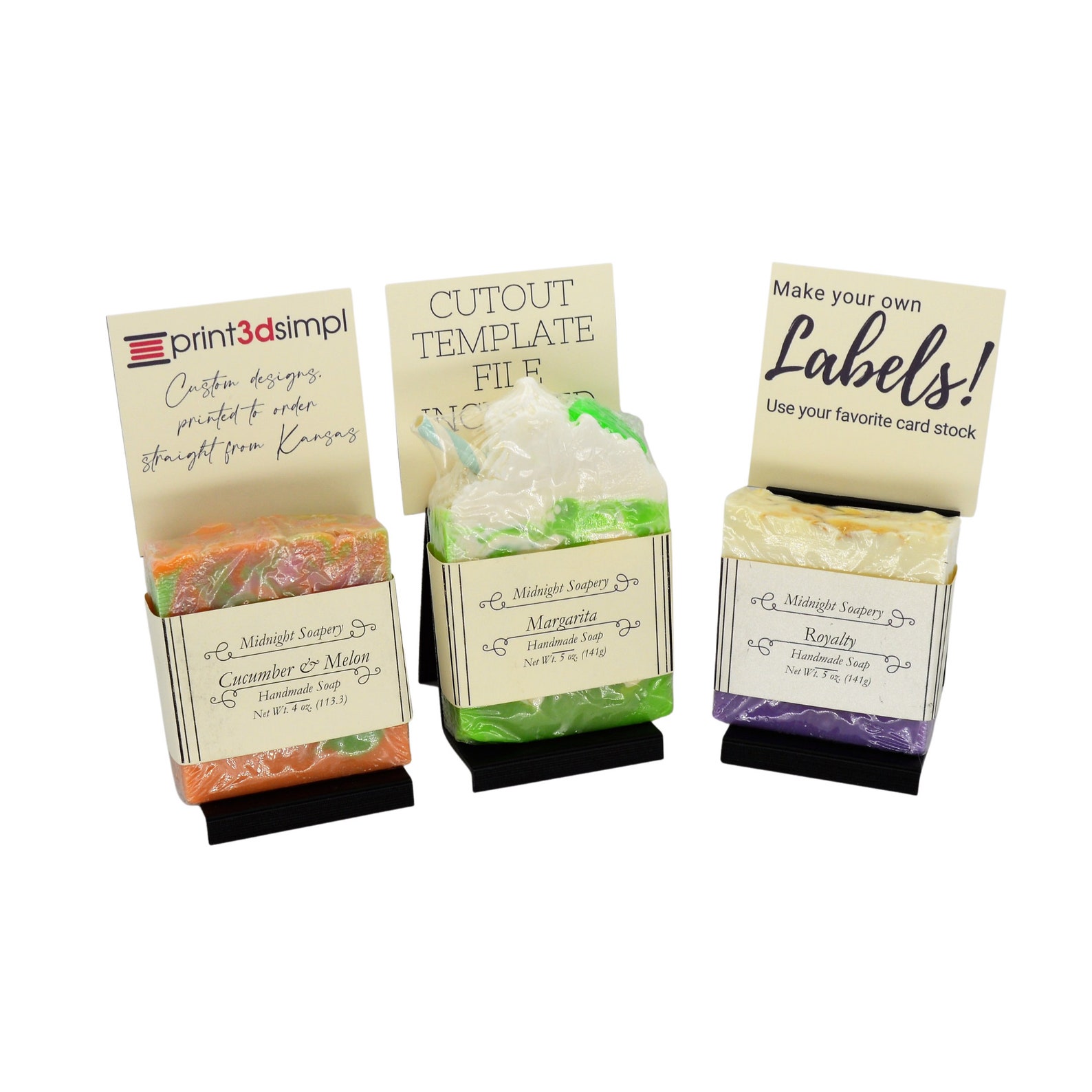Soap Display Stand - Perfect for Craft Fairs & Events (new Compact ...