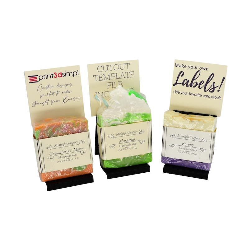 Soap Display Stand - Perfect for Craft Fairs & Events (new Compact ...