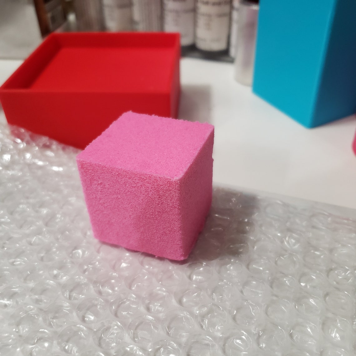 Cube Bath Bomb Mold - Etsy