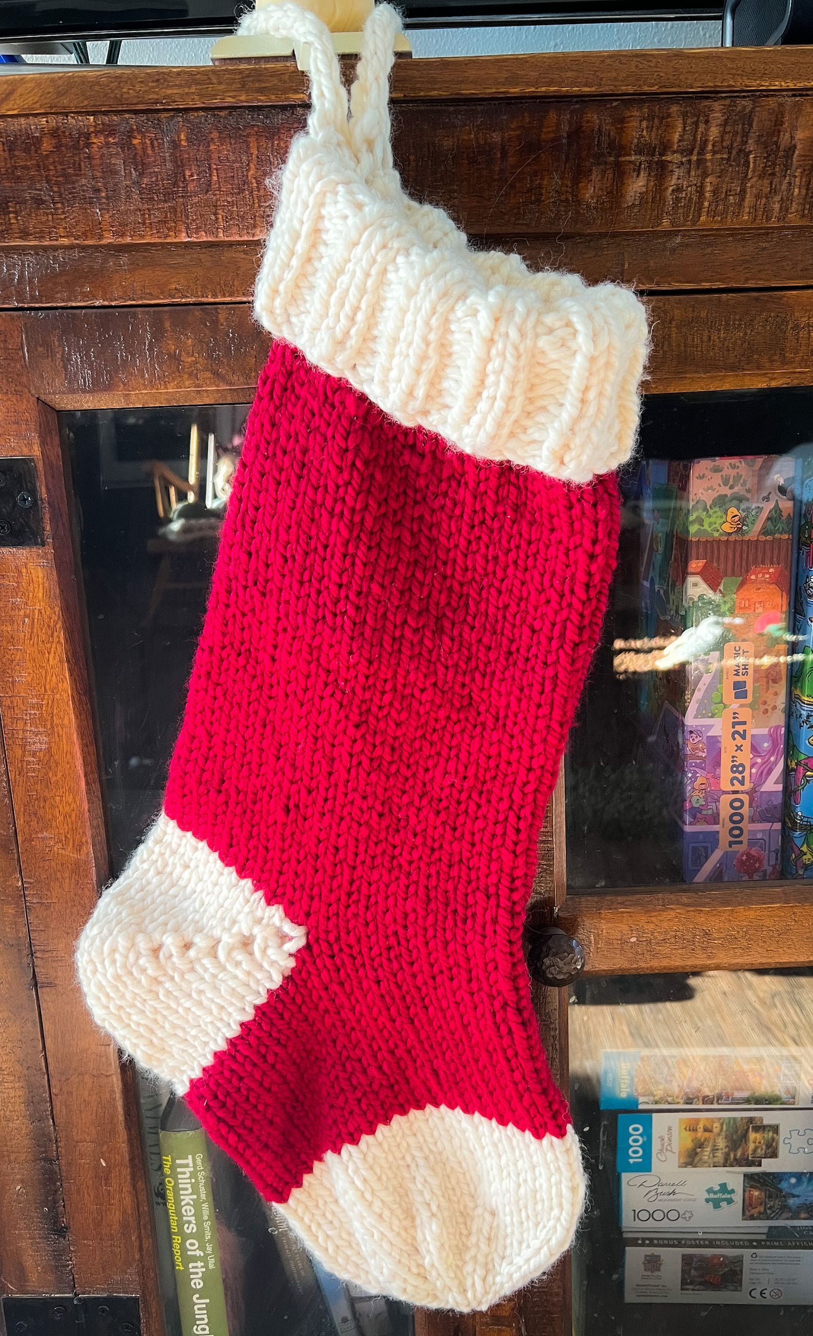 Christmas Knitting Pattern | Christmas Stocking Pattern | Knit Xmas ...