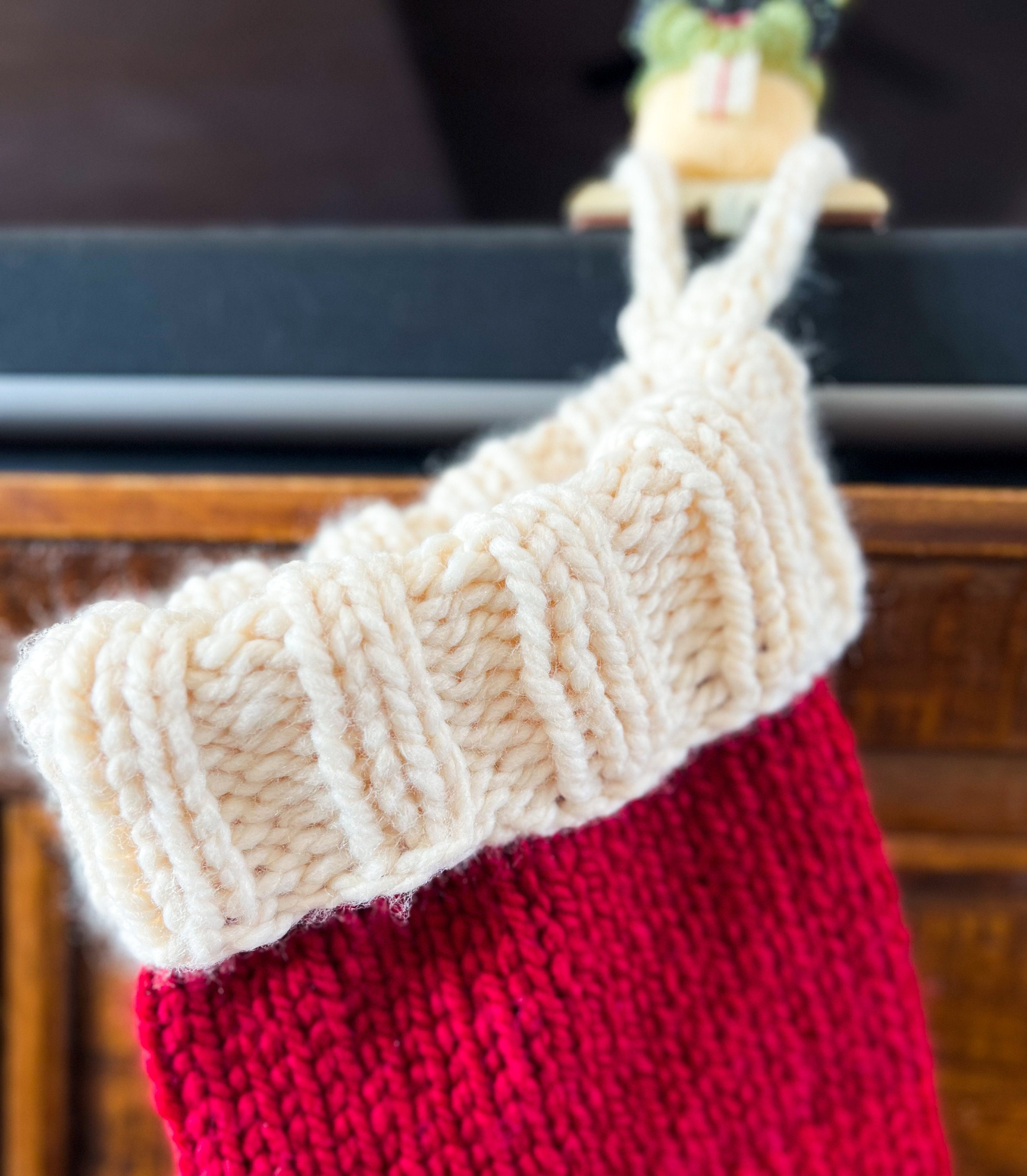 Christmas Knitting Pattern | Christmas Stocking Pattern | Knit Xmas ...