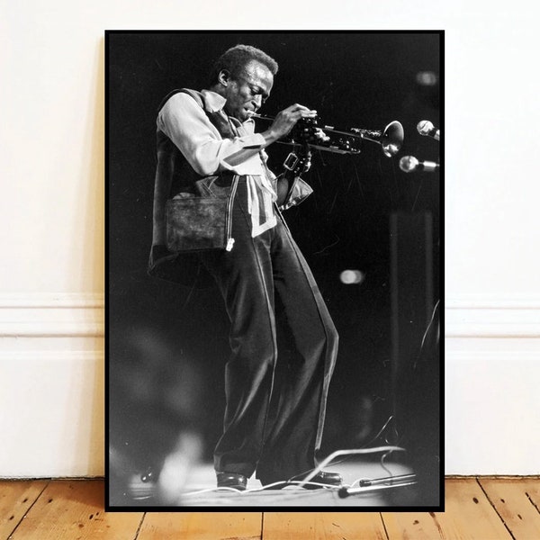 Miles Davis Poster - Etsy