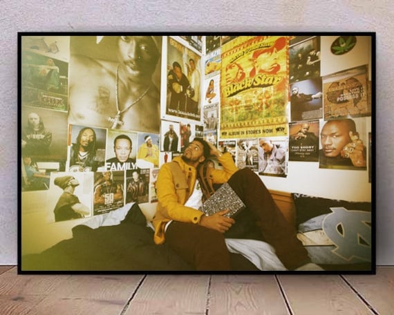 J Cole Wall Art Canvas Painting Poster Bathroom Wall Decorno - Etsy