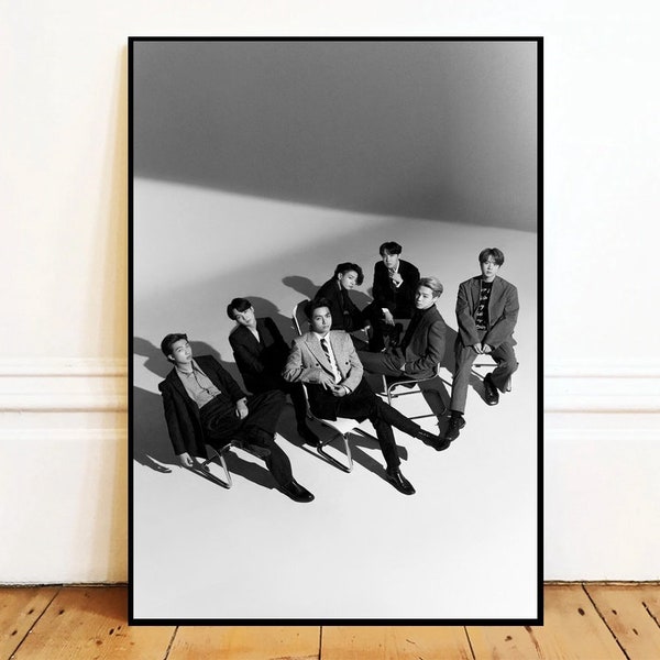 Bts Poster Canvas - Etsy